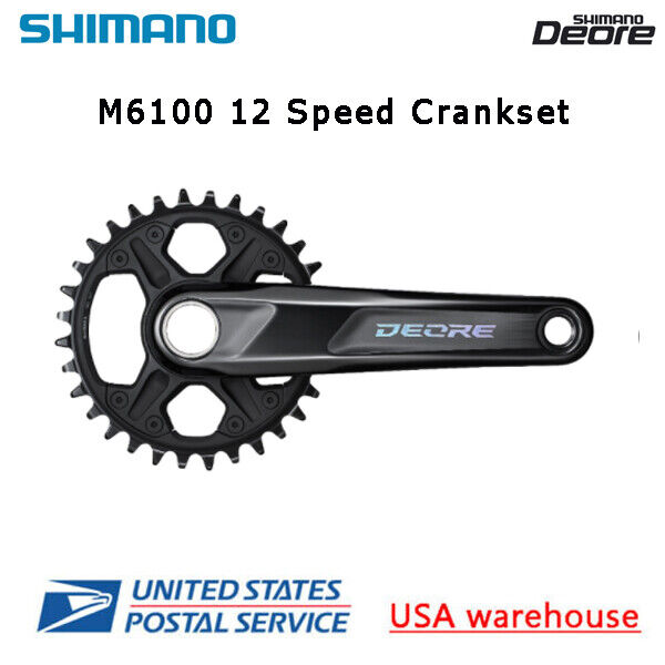Shimano Deore FC-M6100 1x12 Speed 170mm 32T Crankset MTB