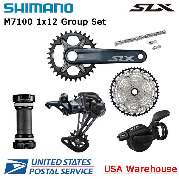Shimano SLX M7100 1x12 Speed Group Set Cassette Rear Derailleur Right