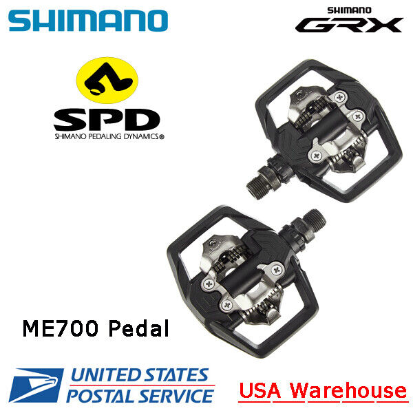 Shimano GRX PD-ME700 SPD Trail Pedal Pair Gravel Bike SLX M7100