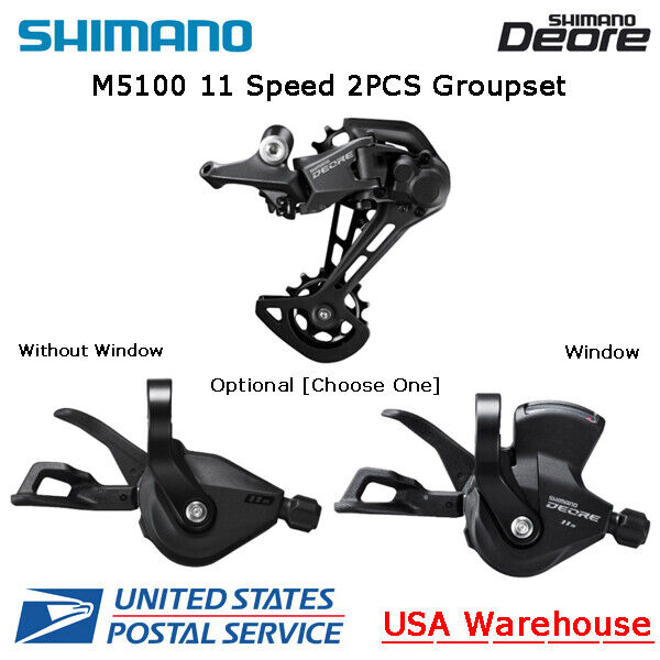 Shimano Deore M5100 11s SL-M5100-R Shifter + RD-M5100 Rear Derailleur